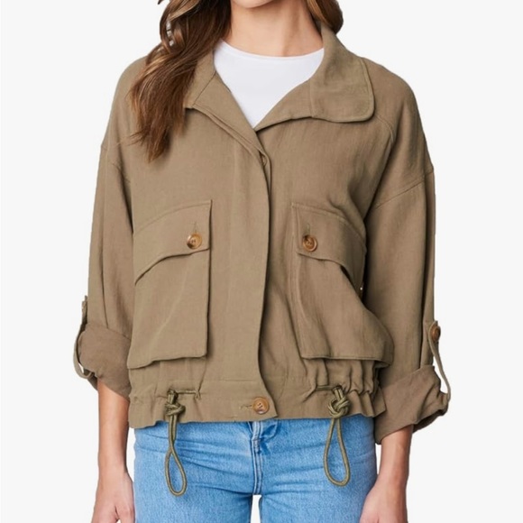 Jackets & Coats | Nwt Current Blanknyc Dont Stop Me Now Utility Jacket ...
